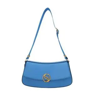Stella McCartney Logo Plaque Fold-over Shoulder Bag