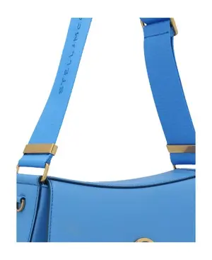 Stella McCartney Logo Plaque Fold-over Shoulder Bag