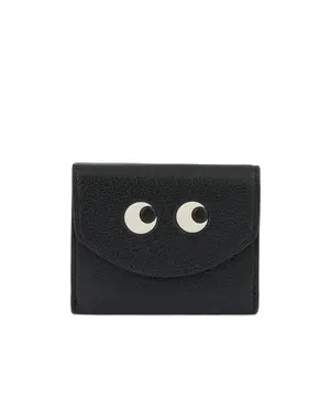 ANYA HINDMARCH Mini Eyes Wallet - Black