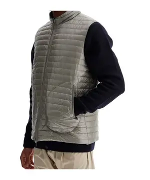 Herno Zipped Quilted Reversible Down Gilet - Black