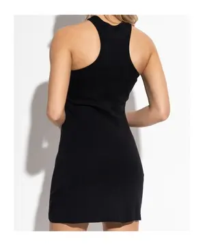 COURREGES Sleeveless Mini Dress - Black