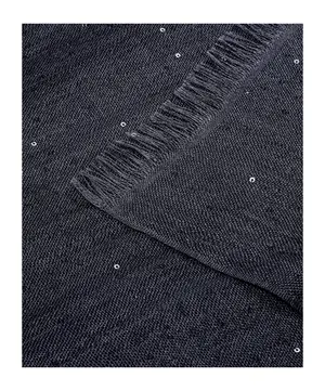 Brunello Cucinelli Frayed Hem Scarf - Blue