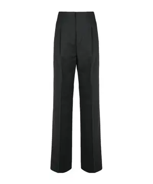 Alberta Ferretti Pleated Casual Pants