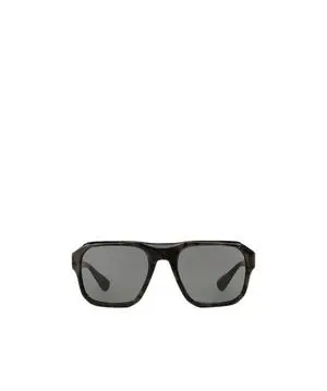 Prada Logo Detail Sunglasses - Gray