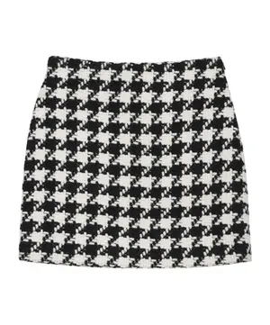 ANINE BING Ada Houndstooth Mini Skirt