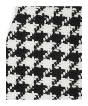 ANINE BING Ada Houndstooth Mini Skirt