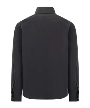 Zegna Button-flap Pocket Overshirt - Black