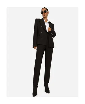 Dolce & Gabbana High-waist Tailored Straight-leg Trousers