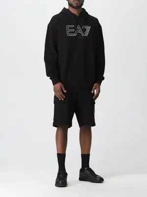 EA7 Logo Hooded Sweater
