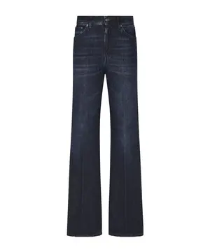 DONDUP Straight Leg Jeans - Black