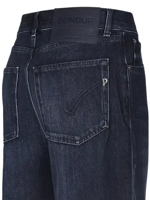 DONDUP Straight Leg Jeans - Black