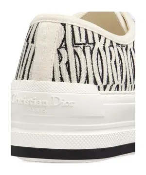 Dior Walk'n' Platform Sneakers - White/black