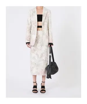 Max Mara Floral Print Blazer