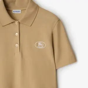 Burberry Logo Embroidered Short-sleeve Polo Shirt