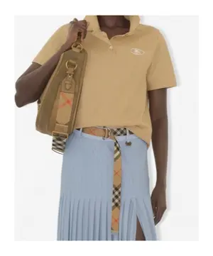 Burberry Logo Embroidered Short-sleeve Polo Shirt