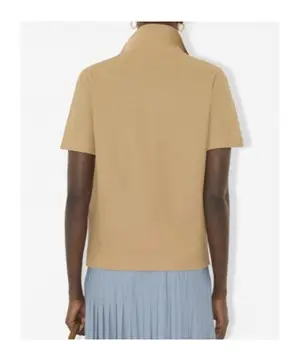 Burberry Logo Embroidered Short-sleeve Polo Shirt