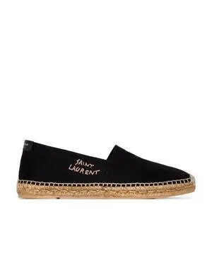 Saint Laurent Embroidered Espadrilles