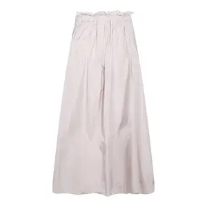 Herno Elasticated Waistband Taffeta Maxi Skirt