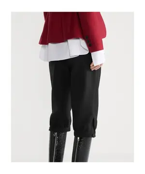 Dior Wool And Silk Grain De Poudre Cropped Trousers
