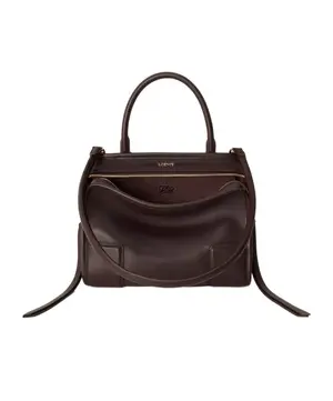 Loewe Loewe Small Amazona Bag Chocolate