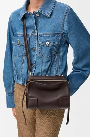 Loewe Small Amazona Bag - Chocolate