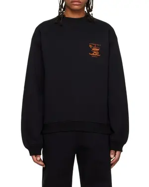 Y/project Logo Embroidered Crewneck Sweatshirt