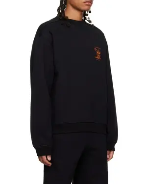 Y/project Logo Embroidered Crewneck Sweatshirt