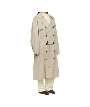 THE FRANKIE SHOP Mavis Oversized Trench Coat