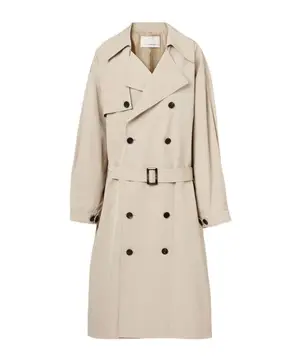 THE FRANKIE SHOP Mavis Oversized Trench Coat