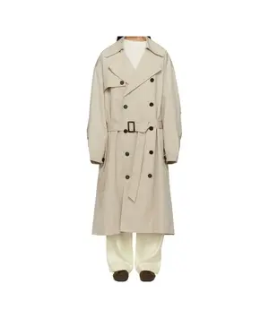 THE FRANKIE SHOP Mavis Oversized Trench Coat