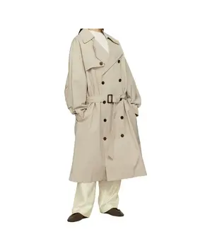 THE FRANKIE SHOP Mavis Oversized Trench Coat