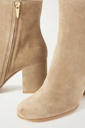 GIANVITO ROSSI Round-head Zip-up Ankle Boots