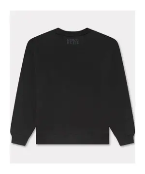 Kenzo Happy Tiger Embroidered Sweatshirt - Black