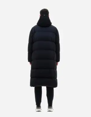 Herno Long Down Parka With Drawstring Hood - Black