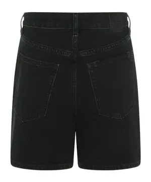 ANINE BING Delaney High Rise Relax Short - Black