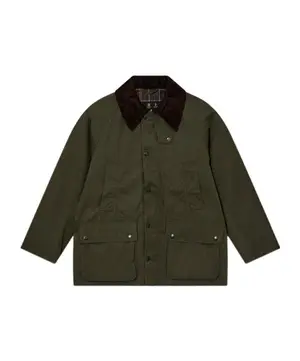 Barbour Bedale Corduroy-collar Long-sleeved Shirt Jacket - No
