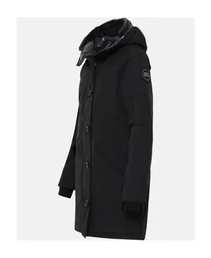 Canada Goose Hooded Logo-patch Coat