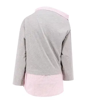 Dries Van Noten Layered Asymmetric Neck Top