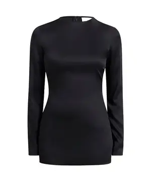 Khaite Long-sleeved T-shirt With High Neckline