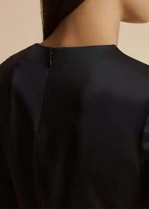 Khaite Long-sleeved T-shirt With High Neckline