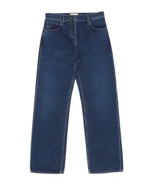 THE ROW High-waisted Wide-leg Denim Jeans - Blue