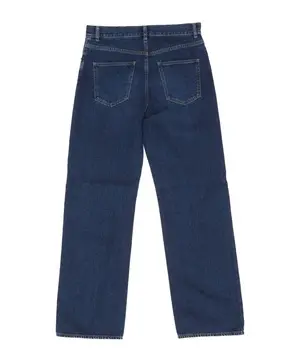 THE ROW High-waisted Wide-leg Denim Jeans - Blue