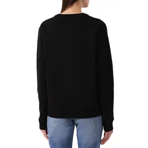 MSGM Printed Logo Sweatshirt - Black