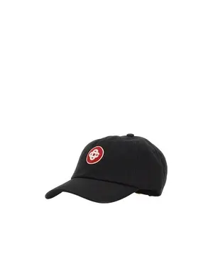 Casablanca Embroidered-patch Baseball Cap - Black