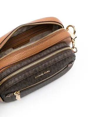 Michael Kors Logo Print Shoulder Bag