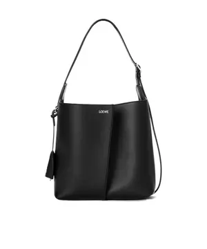 Loewe Bilbao Medium Bucket Bag - Black