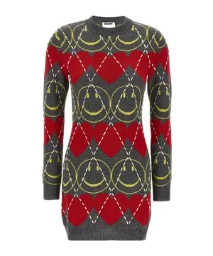 Moschino Black Smiley Faces