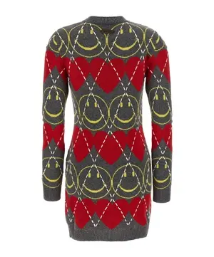 Moschino Smiley Face Crewneck Dress