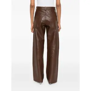 HAIKURE Leather Panelled Trousers