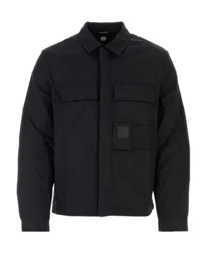 C.P. COMPANY Lapel Long-sleeved Shirt Jacket